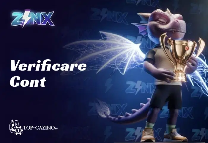 Validare cont Zinx Casino - Tutorial verificare KYC in 2026